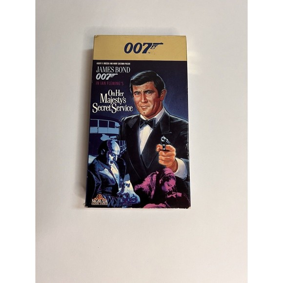 MGM | Other | James Bond 07 On Her Majestys Service Vhs Sealed | Poshmark